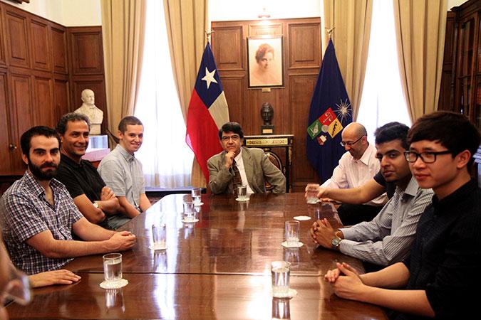 Universidad de Chile recibió visita de investigadores de Harvard