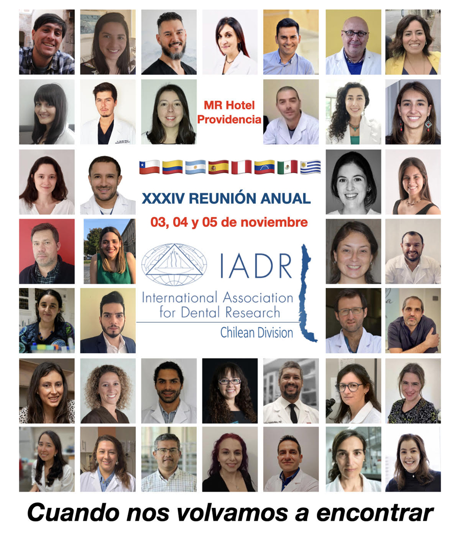 Dr. Jaime Díaz invita a Reunión Anual IADR-Chile 2022 - Facultad de ...