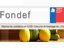 Abren convocatoria para XIX Concurso de Proyectos FONDEF 2011 ...
